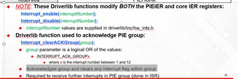 Tms320f28388d When Two Interrupt Occurs On The Same Group At The Same