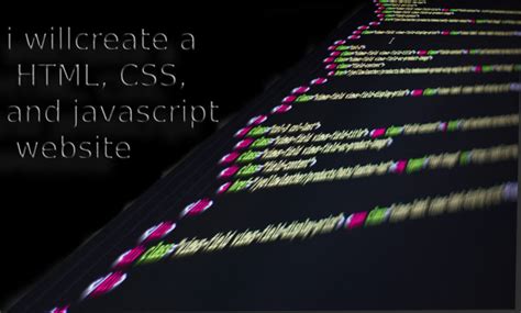 Create A Html Css And Javascript Website By Ss4m0bel Fiverr