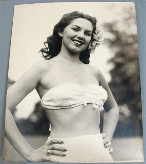 Sold Price Large Vintage 1940s Swimsuit Photo Pin Up Invalid Date Cdt