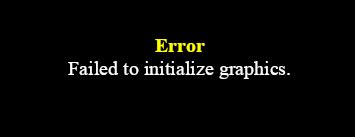 RPG Maker Game Error Failed To Initialize Graphics Fedora Discussion
