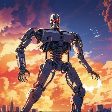 High Res Vector Image Of Terminator With Normal Hands Stable