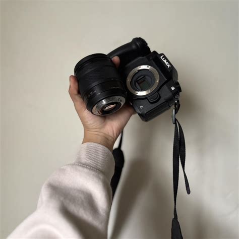 Lumix Camera With Lens G85 Has Strap Case Depop