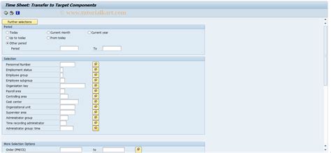 CATA SAP Tcode Transfer To Target Components