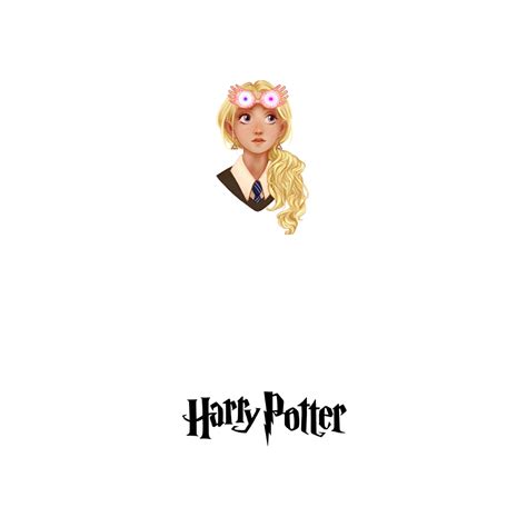 Harry Potter Luna Lovegood Backpack Superpack Luna Lovegood Cute