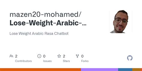 Github Mazen Mohamed Lose Weight Arabic Rasa Chatbot Lose Weight
