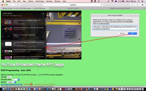 Karaoke Via Youtube Api In Iframe Emoji Tutorial Robert James