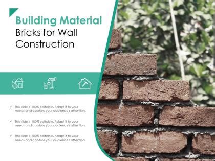 Building Materials PowerPoint Presentation And Slides SlideTeam