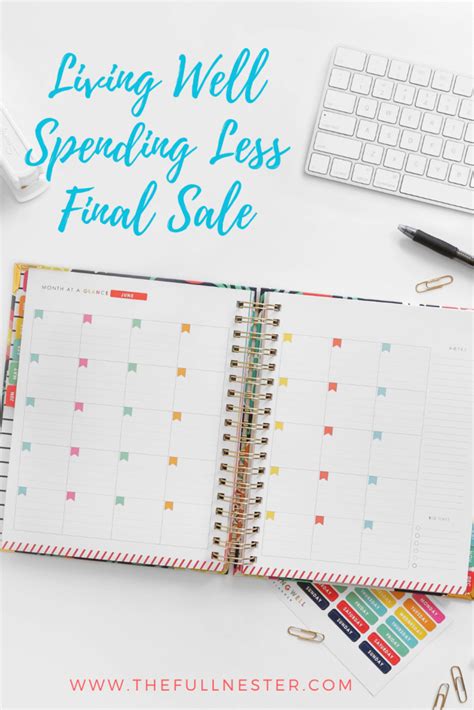 Living Well Spending Less Final Sale The Full Nester