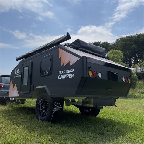 Ecocampor Camper Travel Trailer Small Teardrop Camping Trailer