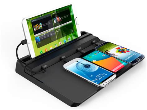 Настольная станция для зарядки мобильных устройств и телефонов TABLET