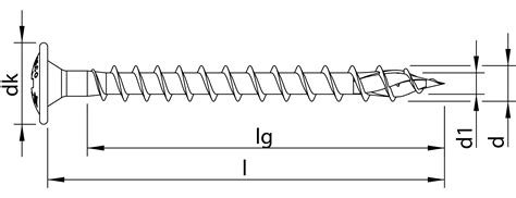 Heco Topix Plus 30 X 20 Back Wall Screw Pozi Drive Vft A3k 1000