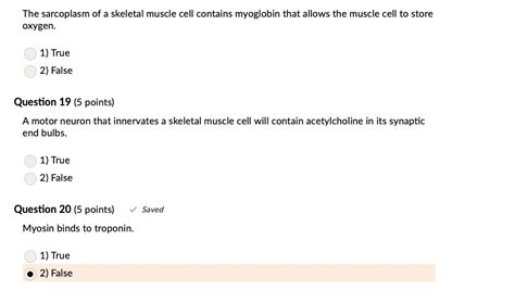 Solved The Sarcoplasm Of A Skeletal Muscle Cell Contains Myoglobin That Allows The Muscle Cell