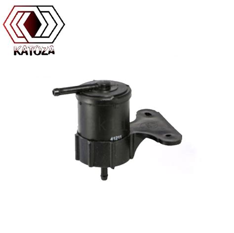 صافی بنزین پراید پلاستیکی یک سر کج لوارم یدکی کاتوزا