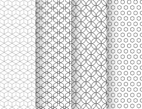 Premium Vector Abstract Geometric Texture Seamless Pattern Background