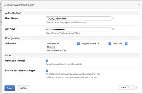 teamcity integration crossbrowsertesting documentation