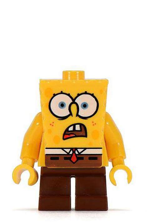 Lego Shocked Spongebob Minifig The Minifig Club