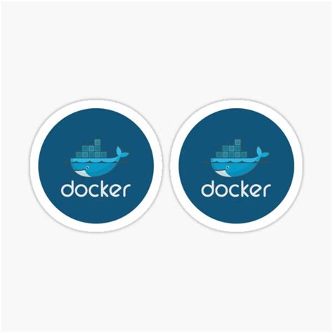 docker sticker by lefq redbubble