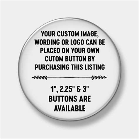 Custom Image Pinback Button 2 25 Custom Button Sports Graduation Button Pinback Promotional Name