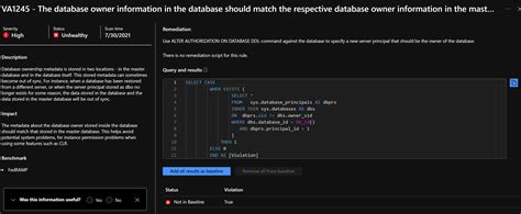Sql Servers On Machines Should Have Vulnerability Findings Resolved Microsoft Qanda