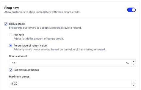 Return Policy Settings Loop Returns Help Center