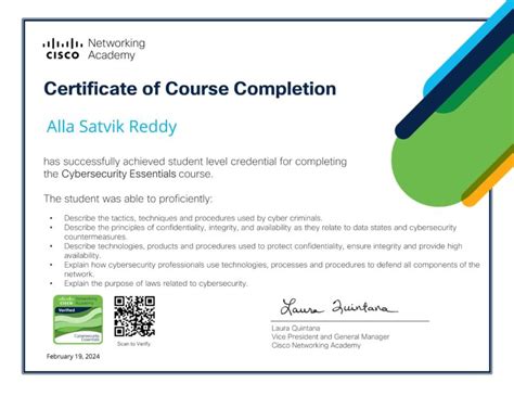 Alla Satvik Reddy On Linkedin Cisconetworkingacademy Ciscocertified Technicalhubio