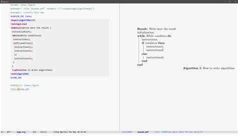 Org 预览 Latex 代码块source Blocks 的问题 Org Mode Emacs China