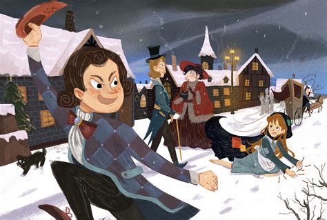 卖火柴的小女孩 毛毛雯 站酷zcool