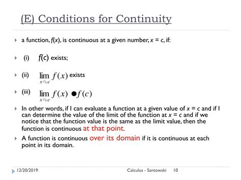 Ppt Continuity Of Functions In Calculus Powerpoint Presentation Free Download Id 9212381