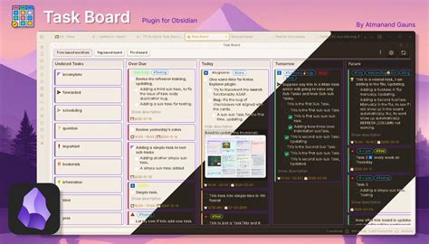 Github Tu2 Atmanandtask Board An Obsidian Plugin To View And Manage Your Tasks From Whole