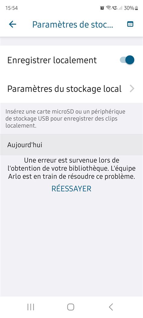 Solved App Crash After Trying To View Locally Stored Reco Arlo