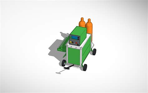 3d Design 0ver Built Welding Cart Tinkercad
