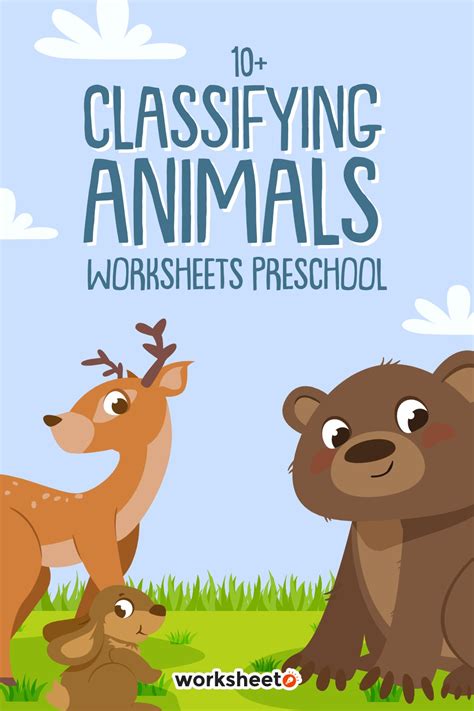 15 Classifying Animals Worksheets Preschool Free Pdf At
