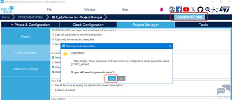 Stm32wba55上手ble点灯 Stm32团队 St意法半导体中文论坛