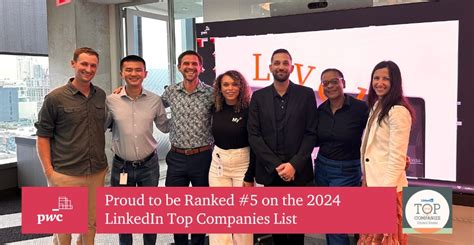Pwc Named 5 On 2024 Linkedin Top Companies Pwc