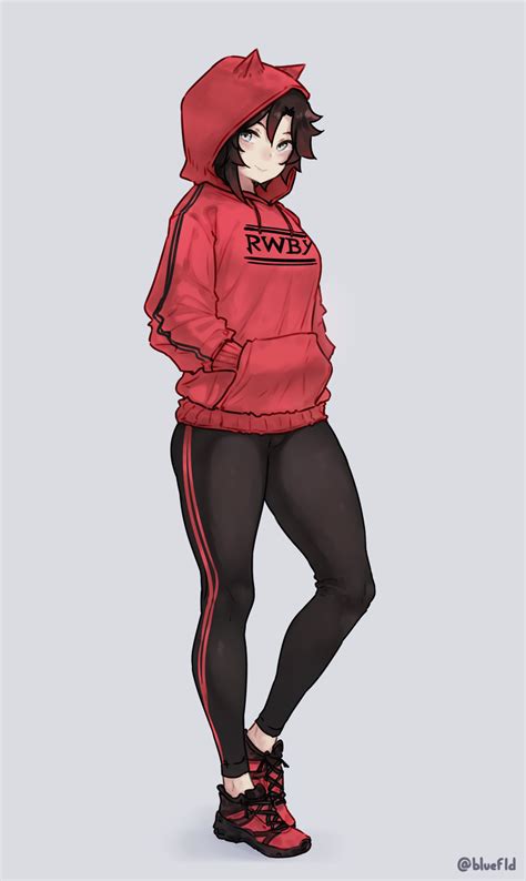 Casual Ruby Bluefield R Rwby