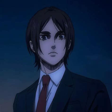 Eren Yeager Mid Length Hair Pre Timeskip Eren Eren Suit Eren Yaeger
