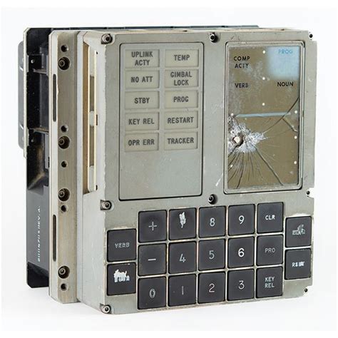 Apollo Display And Keyboard Assembly Dsky