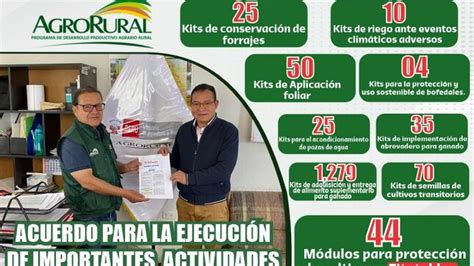 Acuerdo Para Ejecución De Diferentes Actividades En El Distrito De