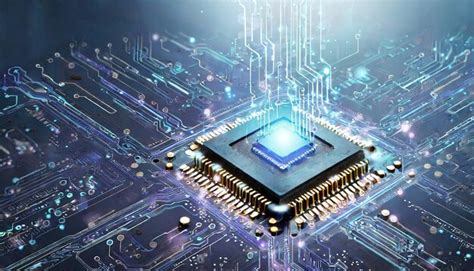 Circuit Board Cpu Processor Microchip Starting Artificial Intelligence Ai Future Technology