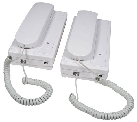 952 065UK Mercury 2 Way Hard Wired Intercom Kit Office And Home Internal Intercoms
