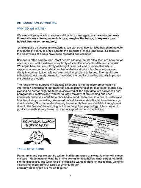 2why Do We Write Pdf Thought Essays