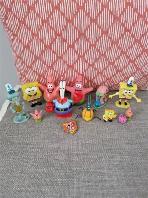 Official Viacom Spongebob Squarepants Figures Bundle Vgc £14 95 Picclick Uk