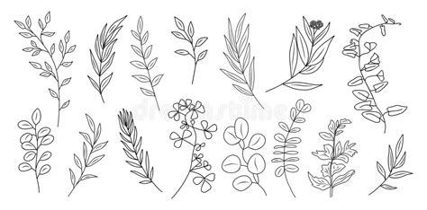 Assorted Drawing Stock Illustrations 6818 Assorted Drawing Stock