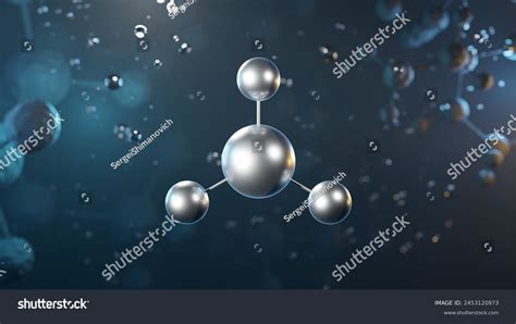 Ammonia Molecular Structure 3d Model Molecule Stock Illustration 2453120973 Shutterstock