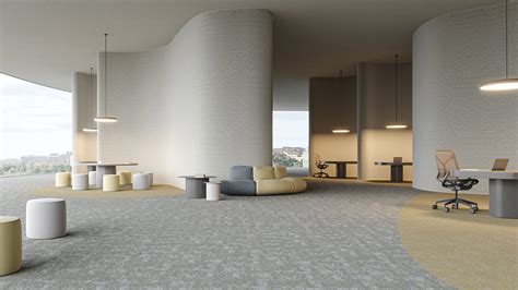 Rust Carpet Tiles By Modulyss