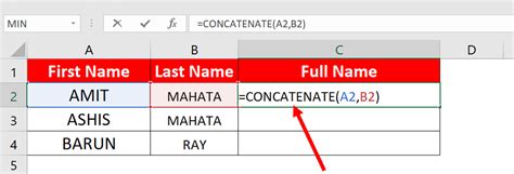 Concatenate Function In Excel Mishrantech