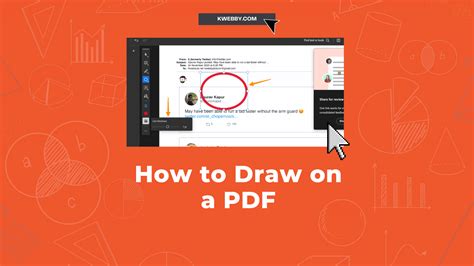 How To Draw On A PDF For All Devices Kwebby