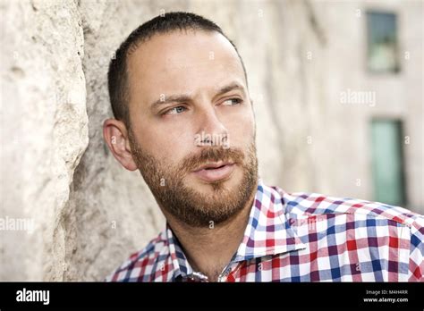Man With Beard Stock Photo Alamy