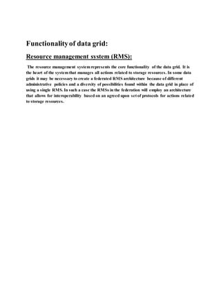 Grid Computing Assiment PDF