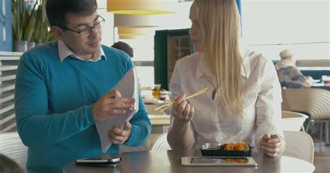 Students Preparing Class Project During The Lunch Break 29165789 Stock